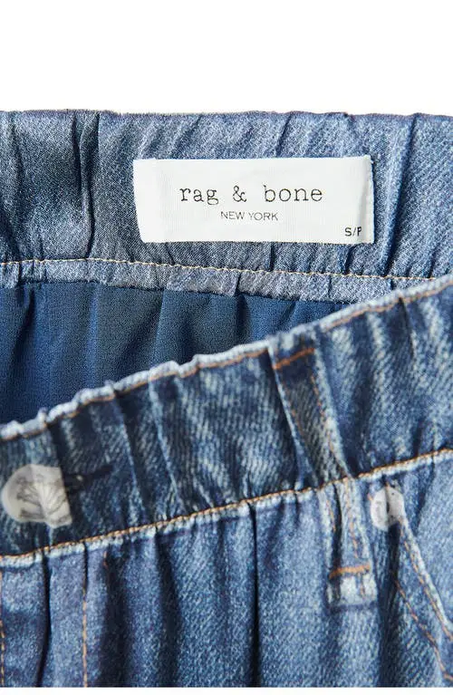 Rag & Bone Rb Miramar Satin Pull-on Bubble Pants