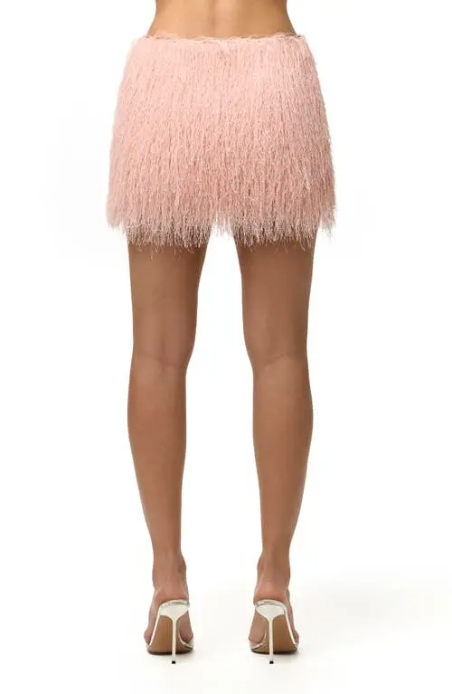Naked Wardrobe Fringe Miniskirt