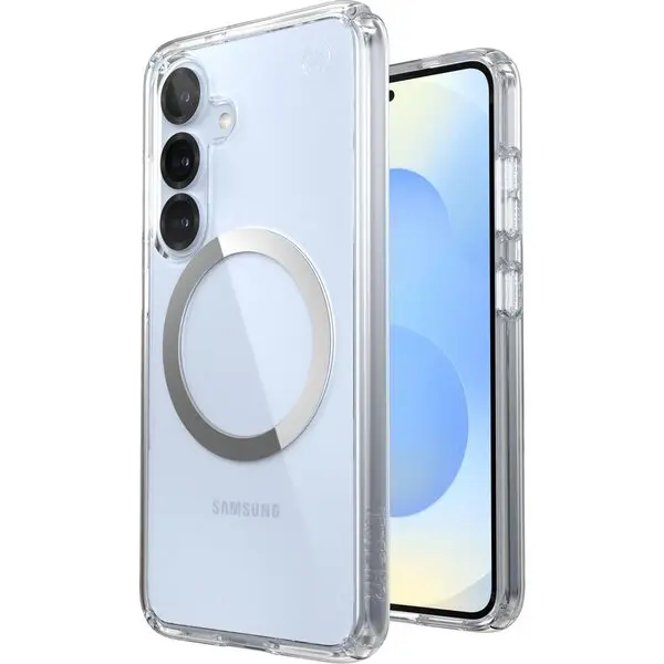 SPECK Presidio Perfect Case With Magnet For Samsung Galaxy S25 - Clear