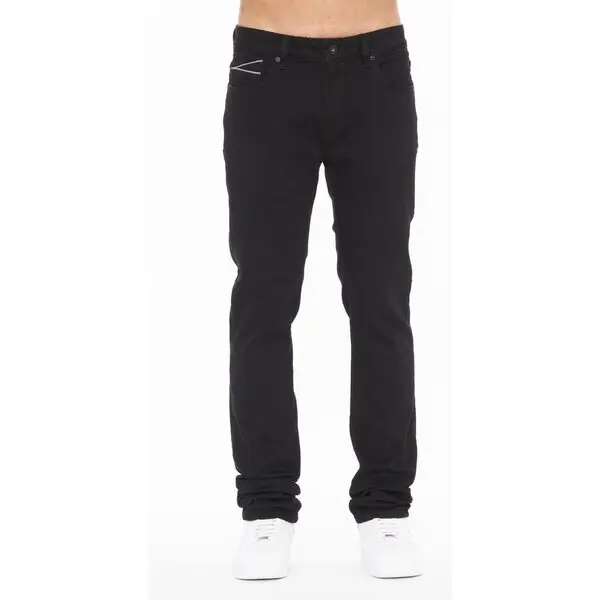 CULT OF INDIVIDUALITY Rocker 36-inch Long Slim Fit Jeans - Black