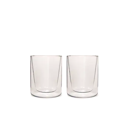 CUMULUS COFFEE Set Of 2 Cold Espresso Glasses