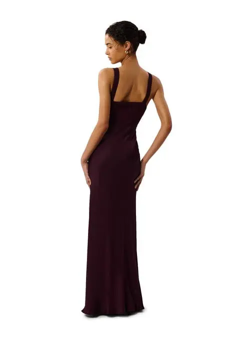 Whistles Thea Cowl Neck Maxi Dress