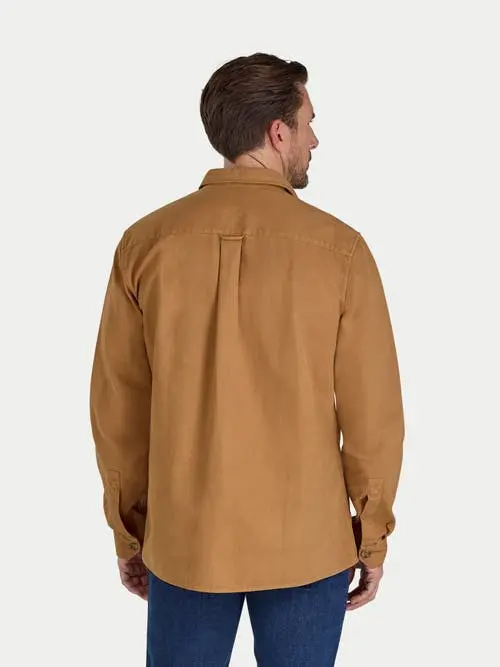 RAGING BULL Garment Dyed Canvas Shacket