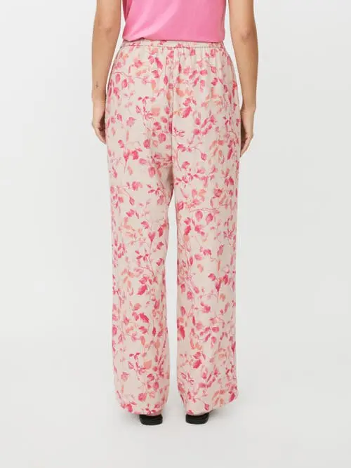 MASAI COPENHAGEN Floral Print Linen-blend Trousers