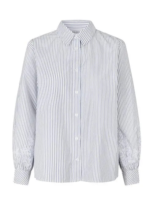 MASAI COPENHAGEN Striped Button-front Shirt