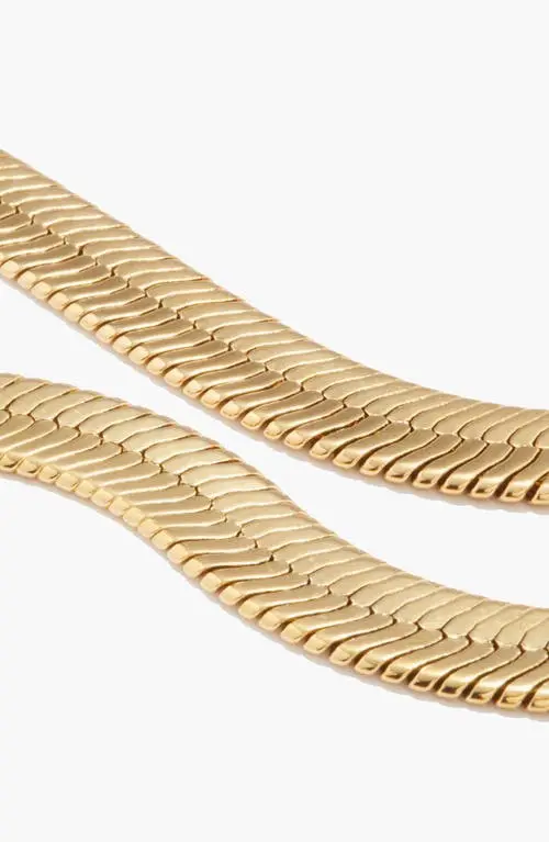 YOJ Montana Grande Necklace Plated Chain
