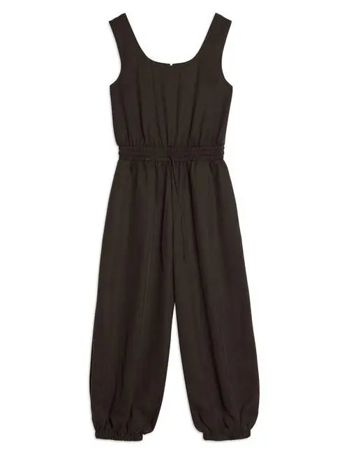 ALBARAY Tencel Balloon Leg Jumpsuit