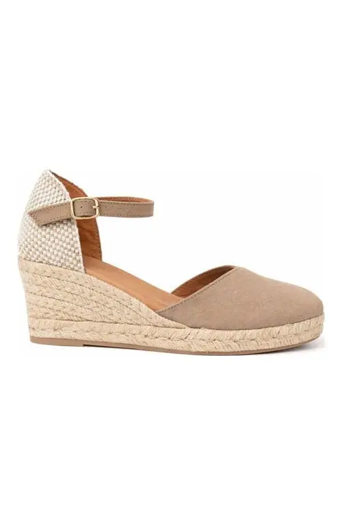 MENINA STEP Jimena Small-strap Espadrille - Camel