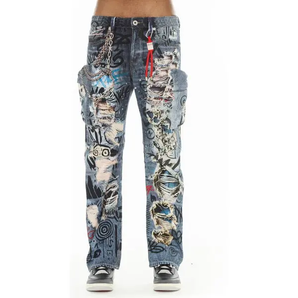 CULT OF INDIVIDUALITY Grunge 607 Baggy Jeans - Digital