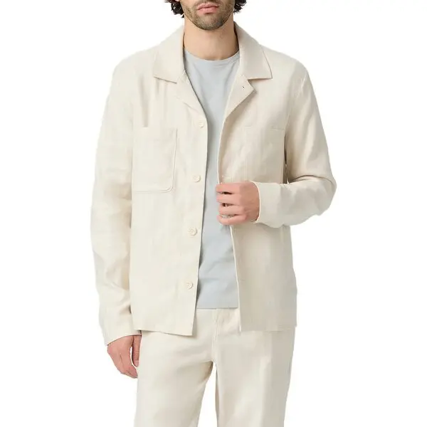 Paige Latigo Cotton Blend Jacket - Fossil Herringbone