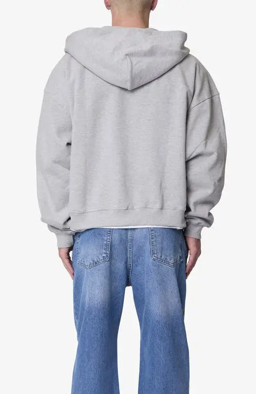 Mnml Heavyweight Basic Zip-up Cotton Hoodie
