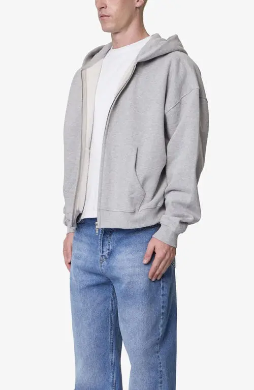 Mnml Heavyweight Basic Zip-up Cotton Hoodie