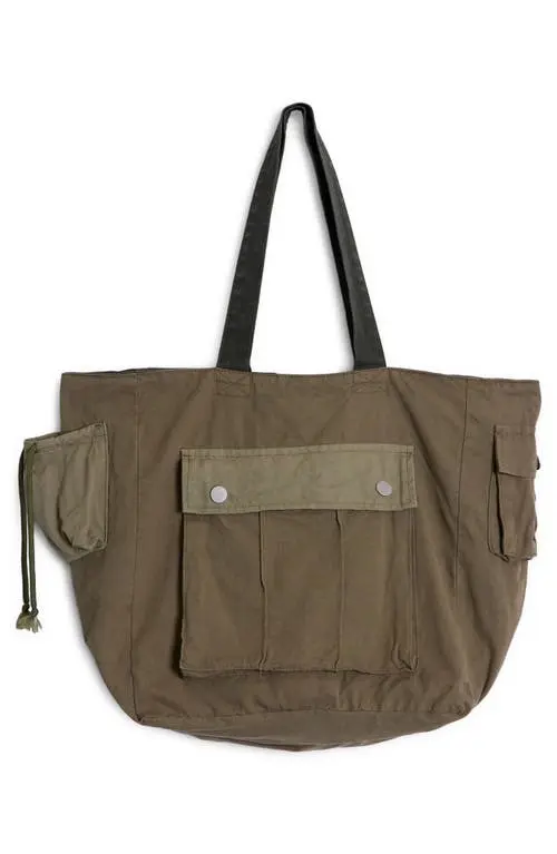 Mnml Reconstructed Canvas Tote Bag