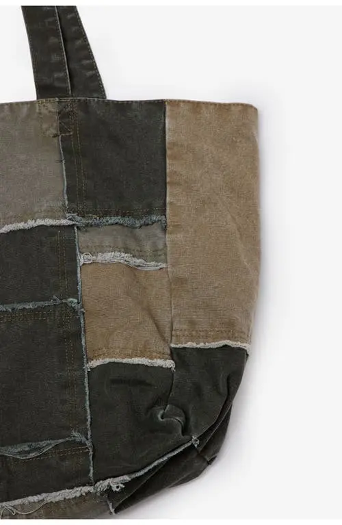 Mnml Reconstructed Canvas Tote Bag