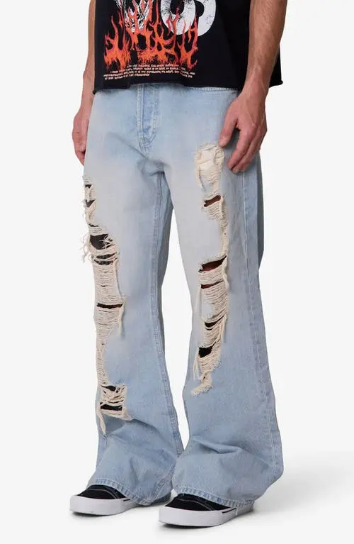 Mnml Distressed Kick Flare Jeans