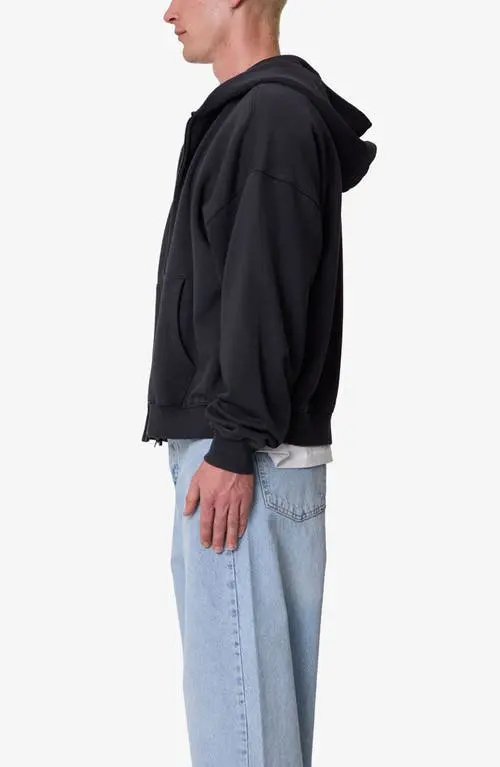 Mnml Heavyweight Basic Zip-up Cotton Hoodie