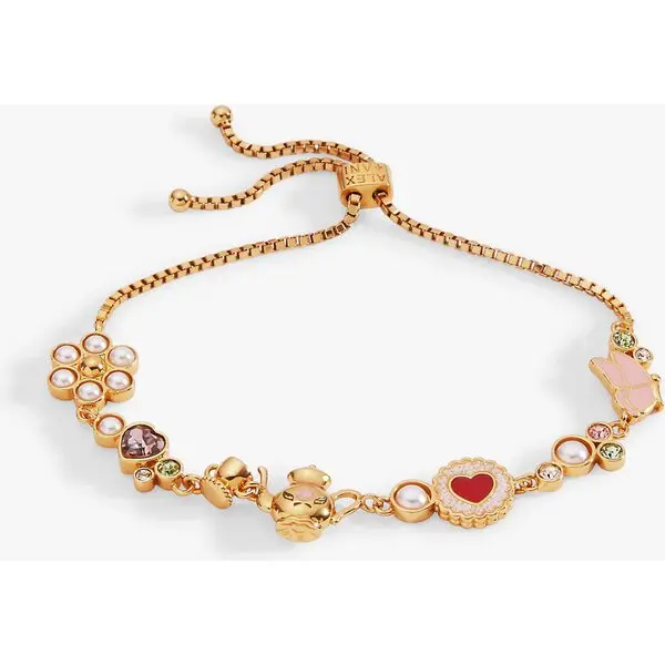 ALEX AND ANI Tea Party Bolo Bracelet - Gold