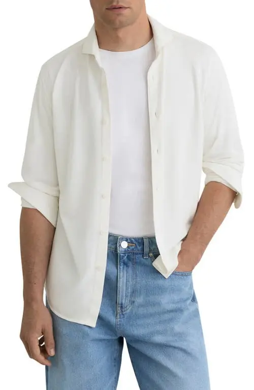 REISS Davaro Button-up Shirt - White