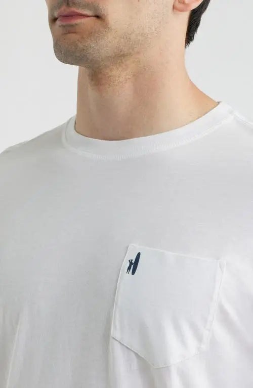 Johnnie-o Shoreline Cotton Blend Pocket T-shirt