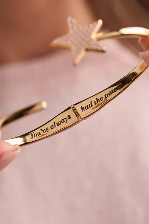ALEX AND ANI The Wizard Of Oz Glinda Wand Bypass Cuff