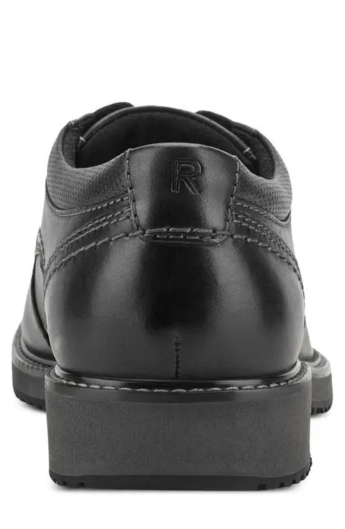 Rockport Criss Derby Leather Lace-up Shoes - Black