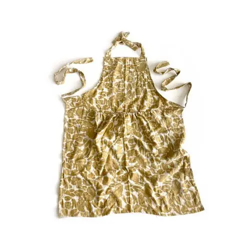 ICHCHA Organic Cotton Harvest Apronblock Printed Yan - Tan