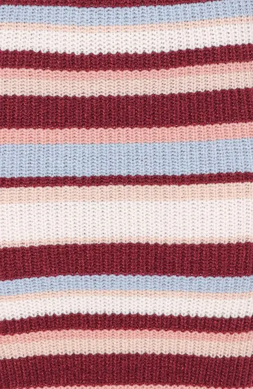 PETAL & PUP Sleeveless Striped Maxi Sweater Dress