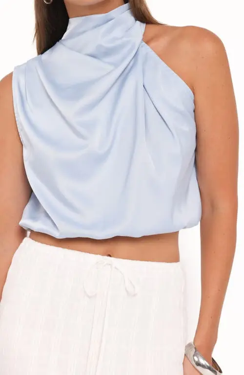 PETAL & PUP Cinzia One-shoulder Crop Top