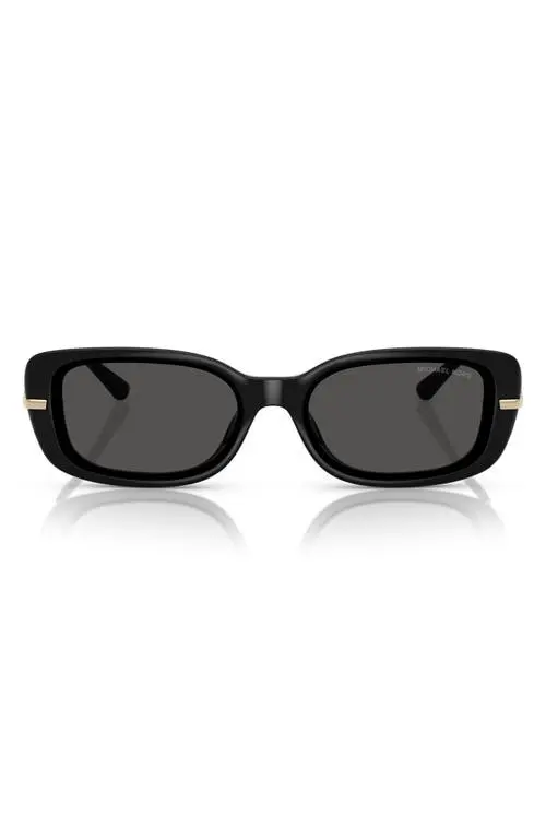 Michael Kors 57mm Rectangular Sunglasses