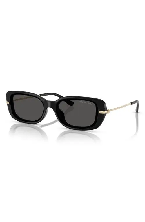 Michael Kors 57mm Rectangular Sunglasses