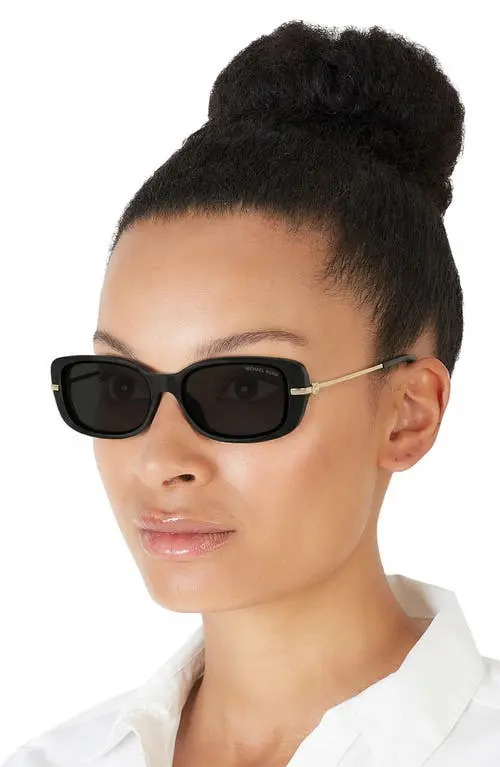 Michael Kors 57mm Rectangular Sunglasses