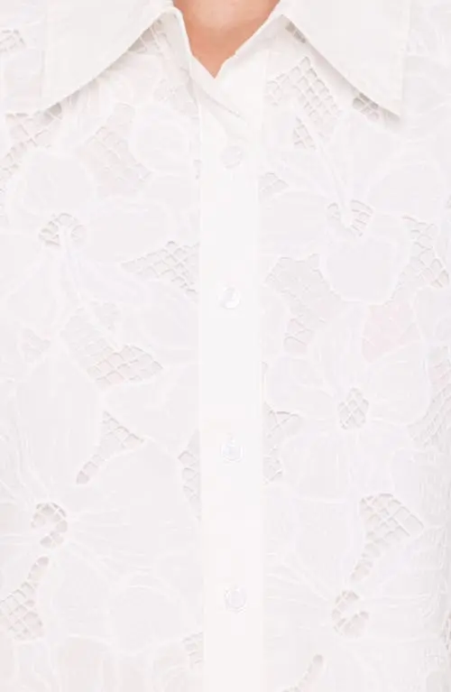 PETAL & PUP Fidelma Floral Cutwork Embroidery Shirt