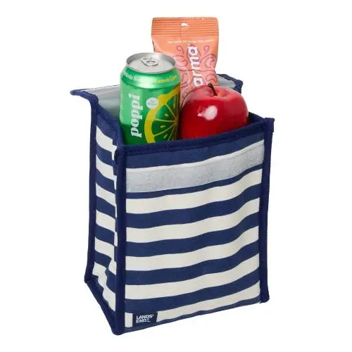 LANDS' END Small Cooler Bag Polyester Canvas