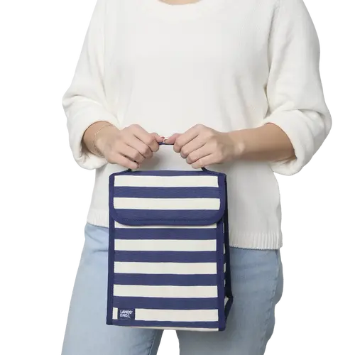 LANDS' END Small Cooler Bag Polyester Canvas