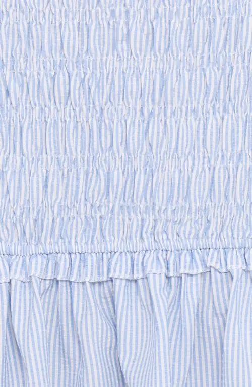 PETAL & PUP Kiki Stripe Smocked Minidress