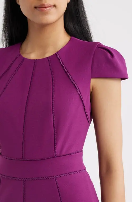Anne Klein Cap Sleeve Sheath Dress