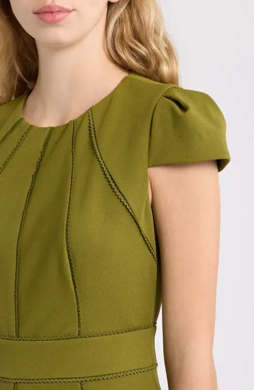 Anne Klein Cap Sleeve Sheath Dress - Ivy