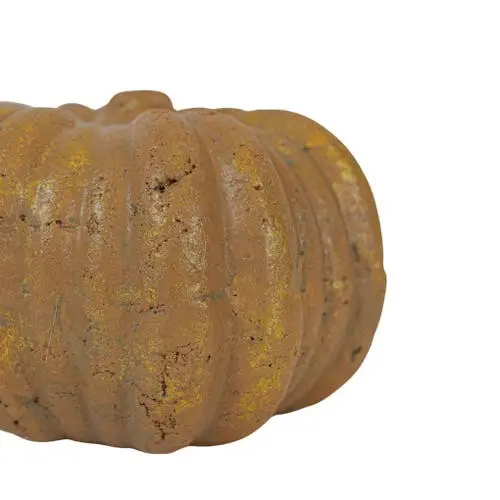 FORESIDE HOME AND GARDEN Terracotta Decorative Pumpkin