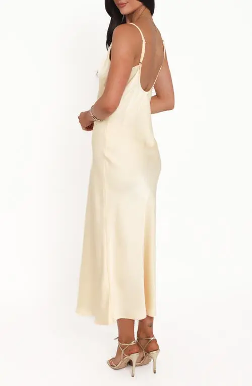 PETAL & PUP Lace Trim Maxi Slipdress