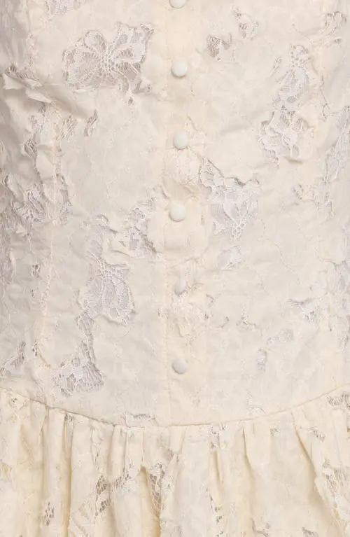 PETAL & PUP Briar Lace Sleeveless Mini Dress