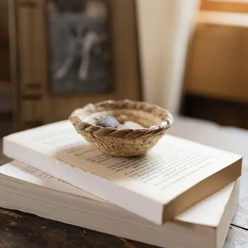 FORESIDE HOME AND GARDEN Woven Dish Basket Natural Corn Husk & Seagrass