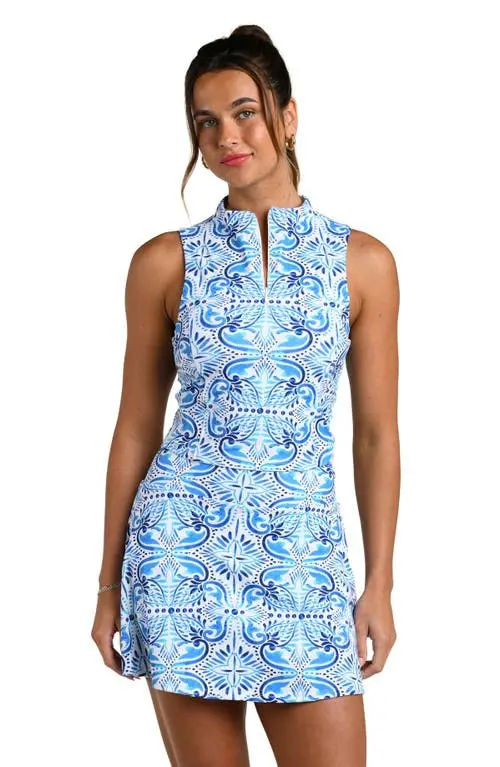 La Blanca Blue Tile Active Skort