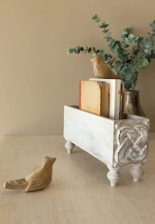 FORESIDE HOME AND GARDEN Vennie Bird Figurines Set Of 2