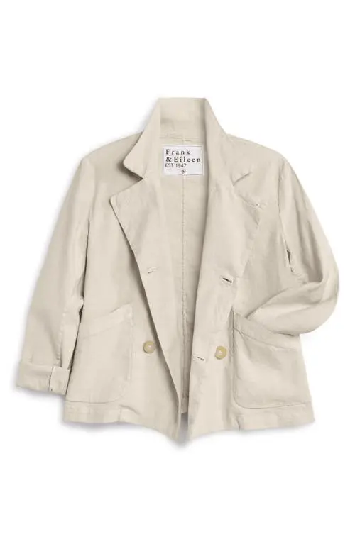 Frank & Eileen English Crop Peacoat - Cement