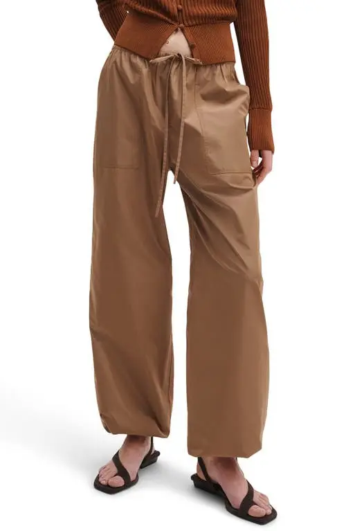 Rag & Bone Claire Convertible Hem Pants - Camel