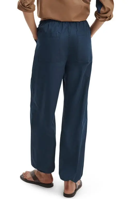 Rag & Bone Claire Convertible Hem Pants - Deep Blue