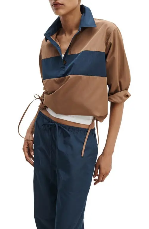 Rag & Bone Claire Convertible Hem Pants - Deep Blue