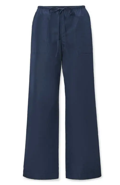 Rag & Bone Claire Convertible Hem Pants - Deep Blue