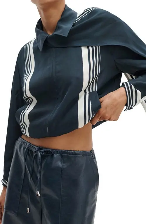 Rag & Bone Claire Faux Leather Relaxed Fit Shorts