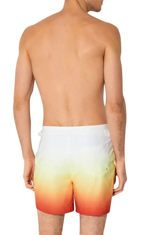 REISS Amore Ombré Side Adjuster Swim Trunks